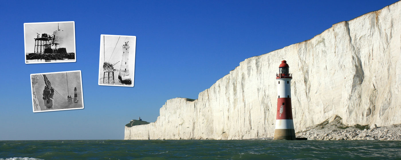 The Beachy Head Lighthouse, Beachy Head, near Eastbourne, East Sussex